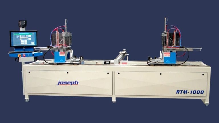 RTM-1000 | Arched Window Profile Cutting Machine | Joseph Machine